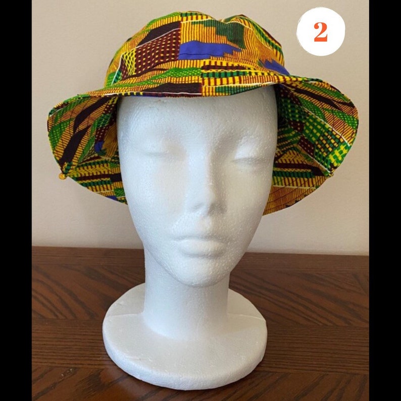 Ankara Bucket Hats (reversible) - Etsy