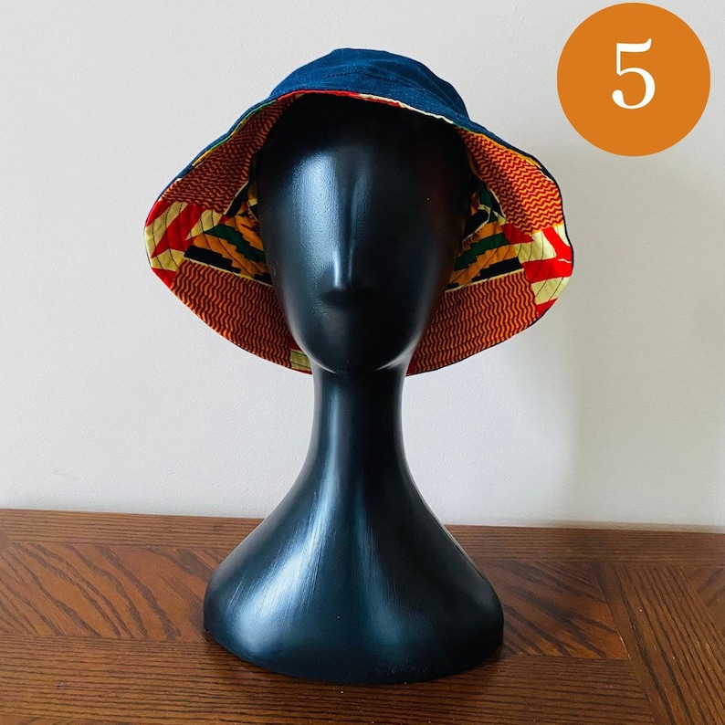 Ankara Bucket Hats (reversible) - Etsy