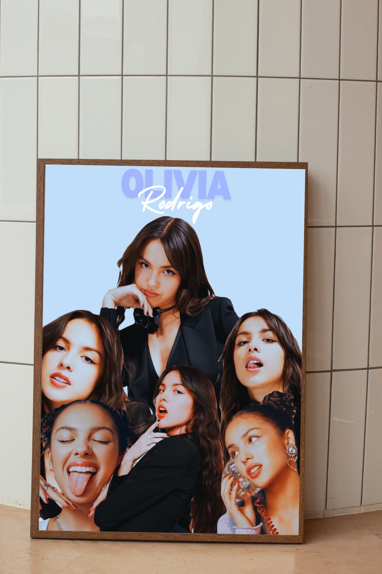 Aesthetic Olivia Rodrigo collage wall decor poster/ phone lock screen ...