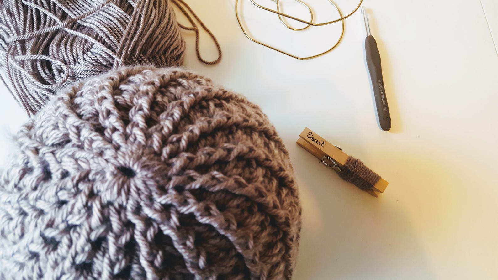 Ladies Winter Handmade Woolly Hat / Adult Crochet Hat / | Etsy