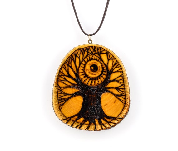 Freehand pyrography art Rustic Country style Nature Boho design Wooden ...