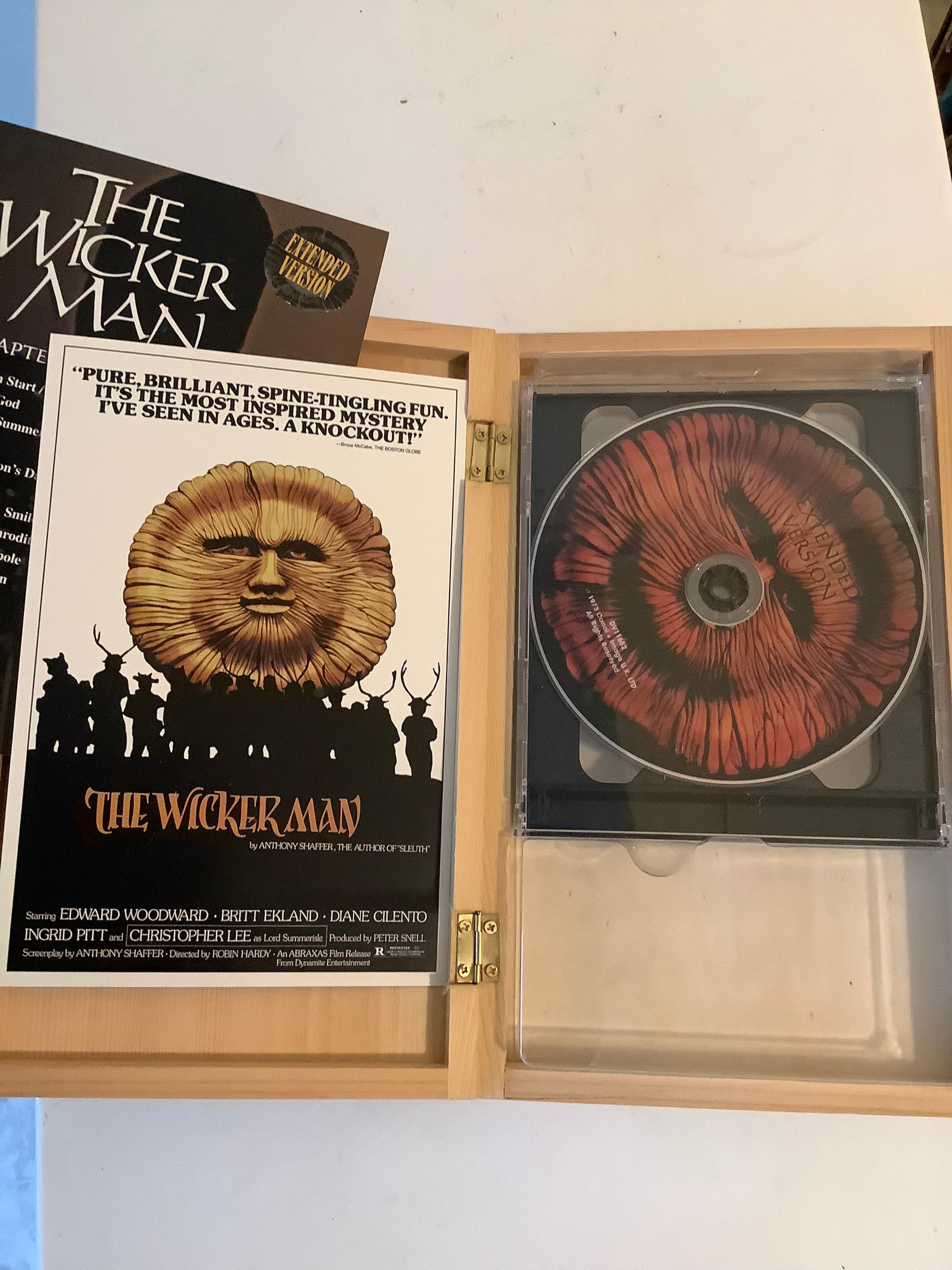 The Wicker Man Collector Boxed Set Occult Classic Thriller Christopher ...
