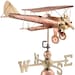 Biplane Weathervane With Roof Mount - Pure Copper - Etsy