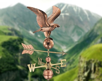 Golfer Weathervane With Roof Mount Pure Copper | Etsy