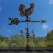 Modern Farmhouse-inspired Rooster Cottage / Shed Size Weathervane W ...