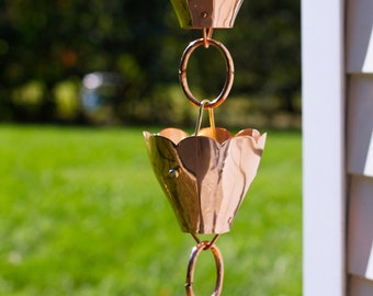 Copper Rain Chain - Etsy