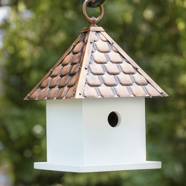 Copper Bird House - Etsy