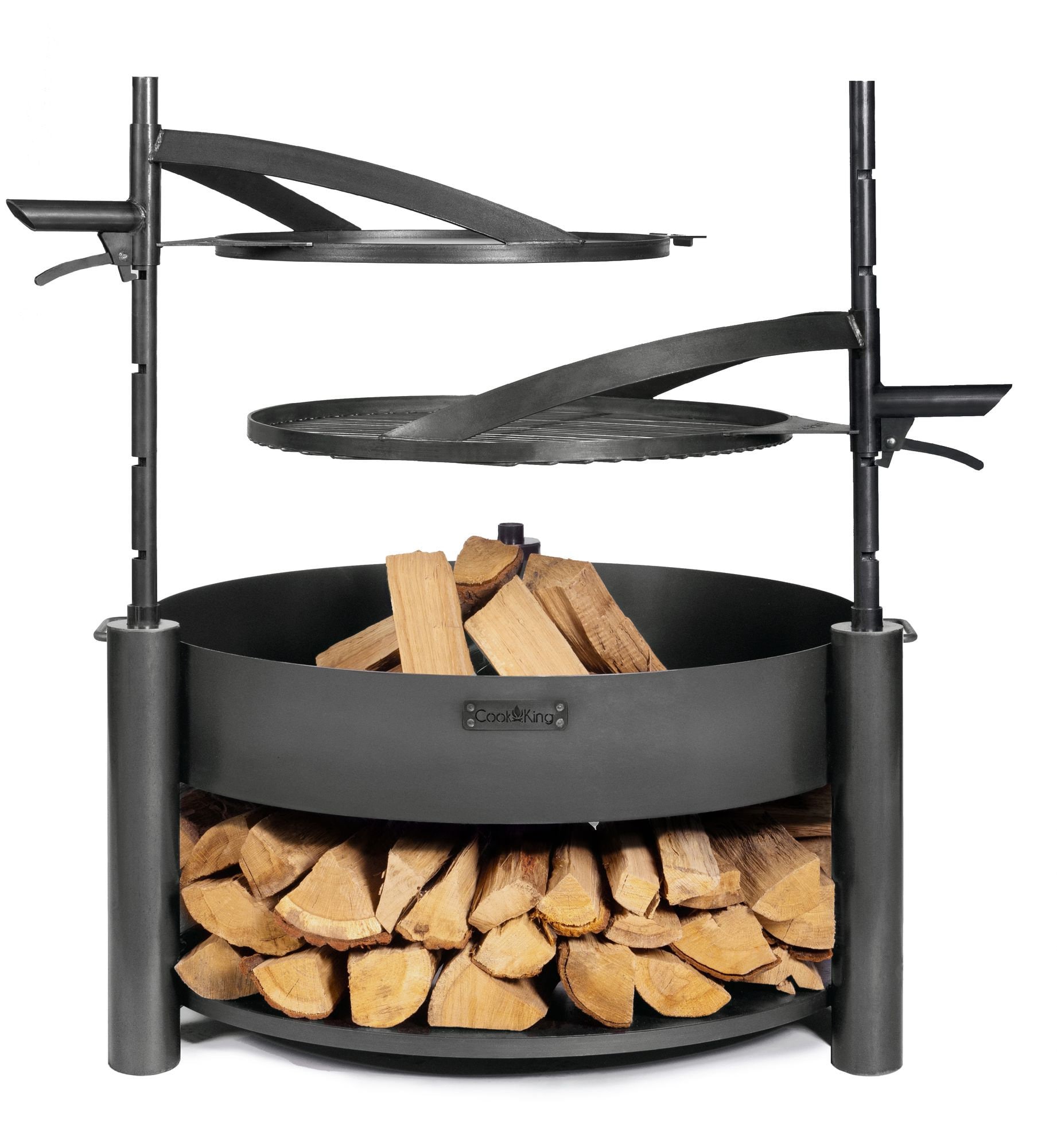 Montana X Fire Pit Cooking Station: Wood Burning Grill, 32" Diameter - Etsy