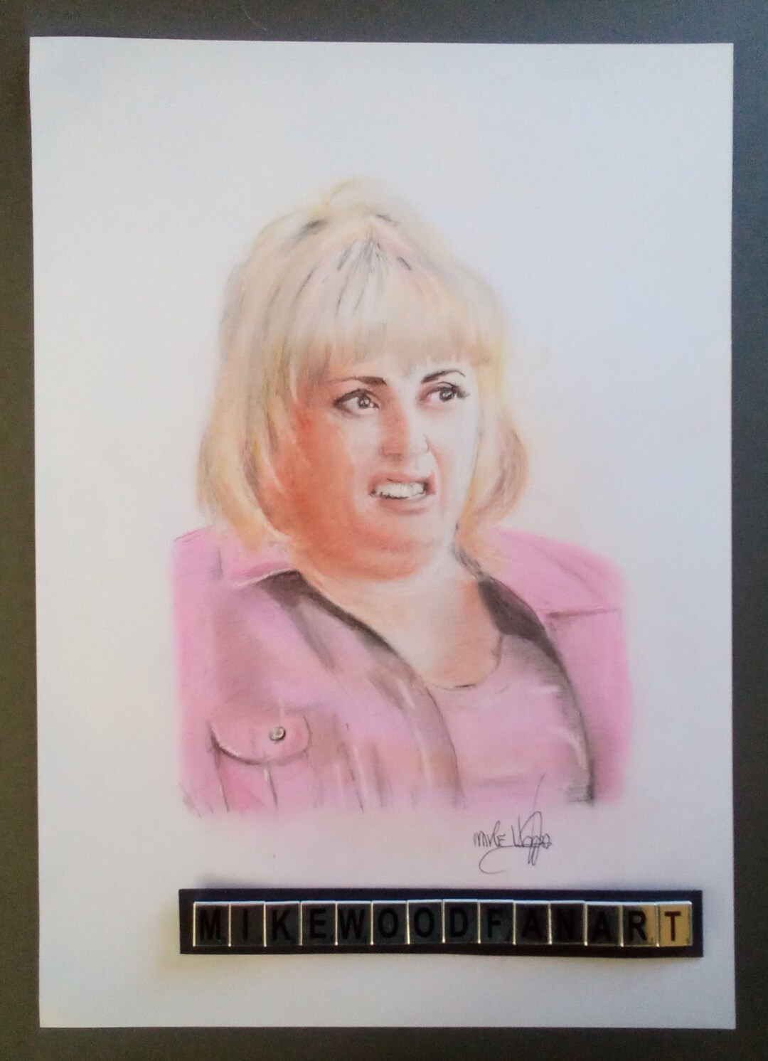 Fat Amy of Pitch Perfect Original Portrait - Etsy