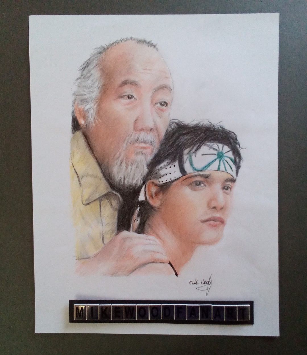 Karate Kid Original Portrait Drawing - Etsy