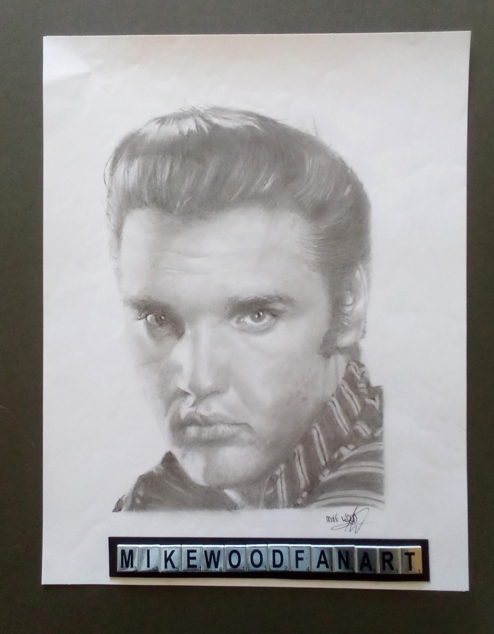 Elvis Presley Original Drawing - Etsy