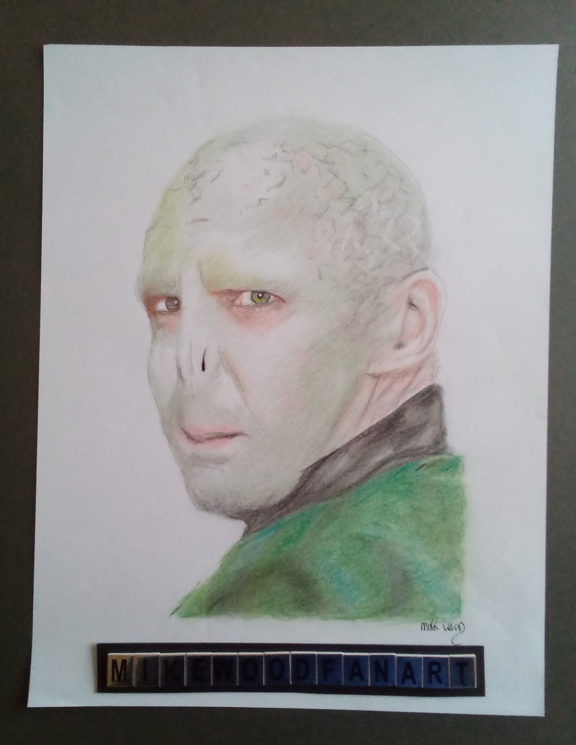 Lord Voldermort Original Drawing - Etsy