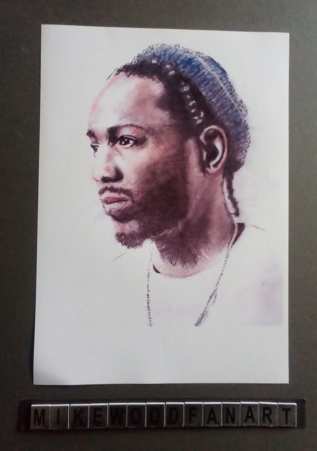 Kendrick Lamar Portrait Drawing - Etsy