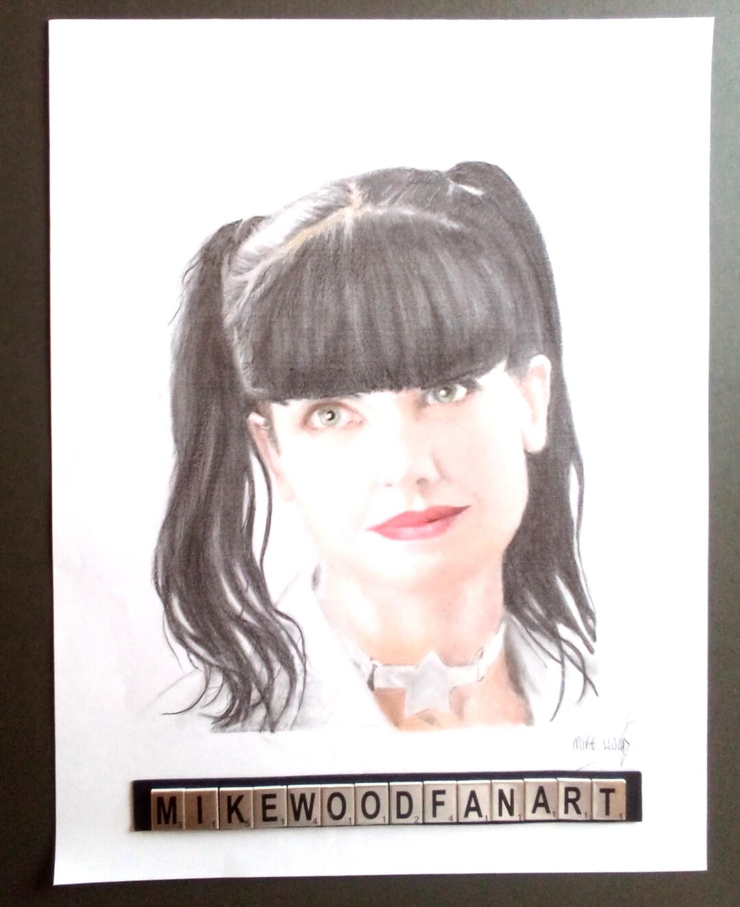Pauley Perrette NCIS Drawing - Etsy