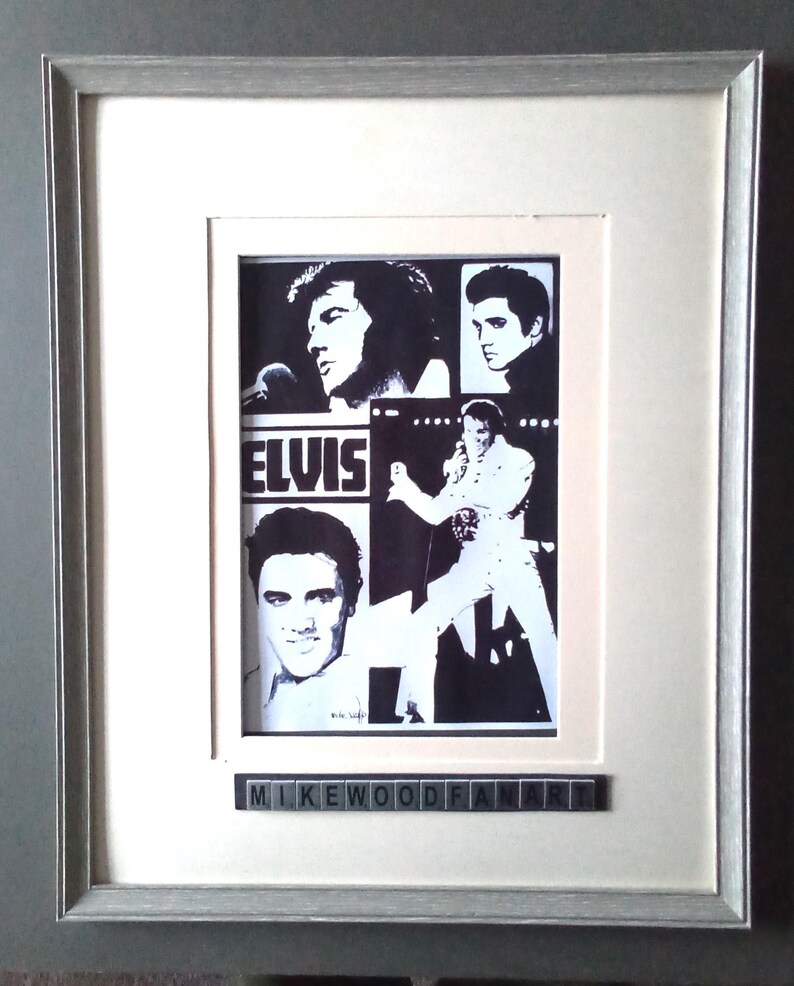Elvis Presley Poster Montage - Etsy