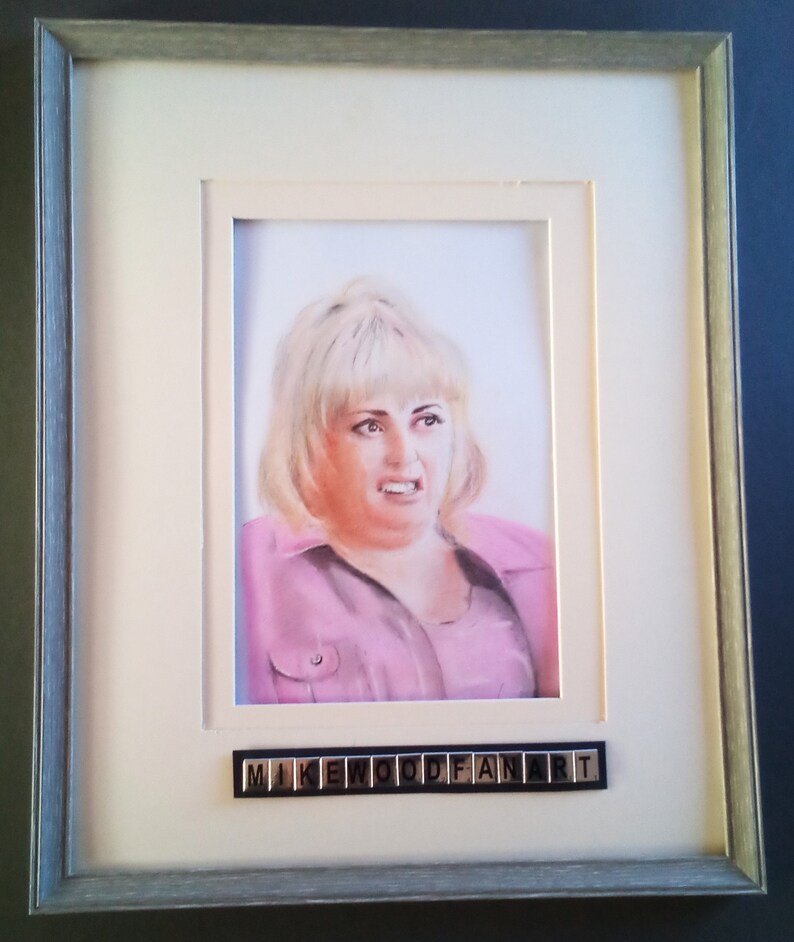 Fat Amy of Pitch Perfect Original Portrait - Etsy