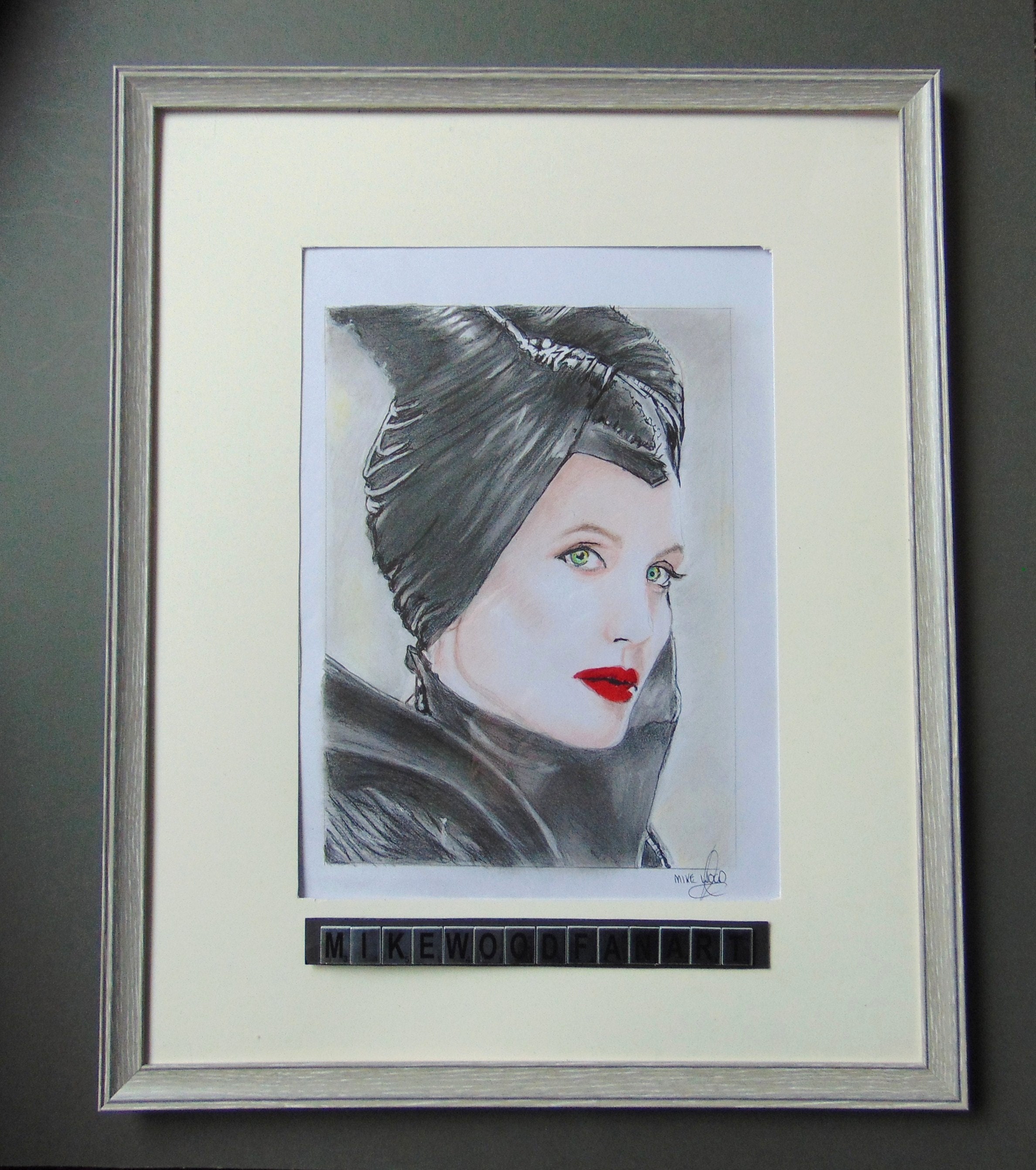 Maleficent Sketch Angelina