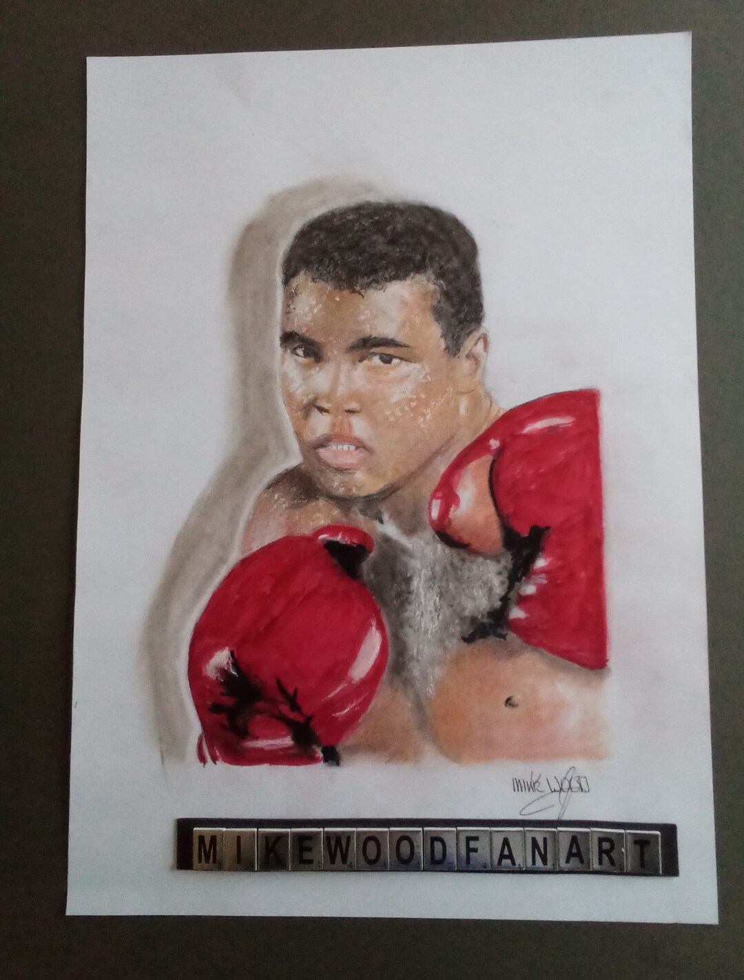 Muhammad Ali Portrait Drawing - Etsy