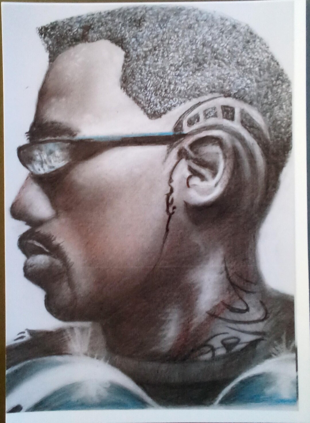 Wesley Snipes - Blade - Photograph of My Drawing - Etsy