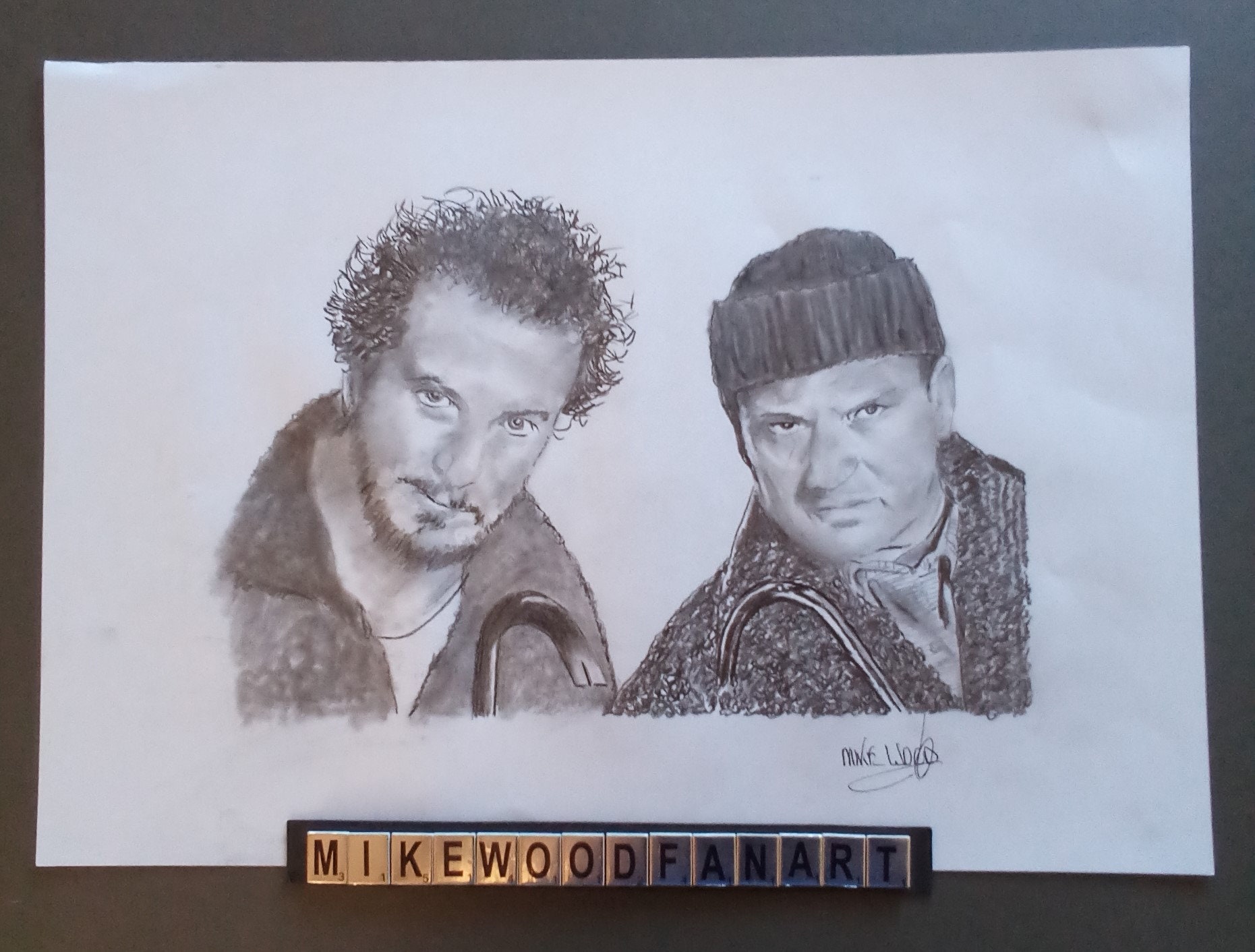 Home Alone Harry and Marv Original Drawings - Etsy