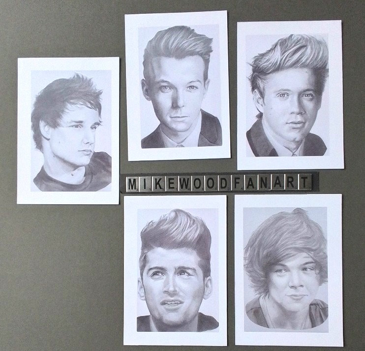 Pencil Drawings Of One Direction