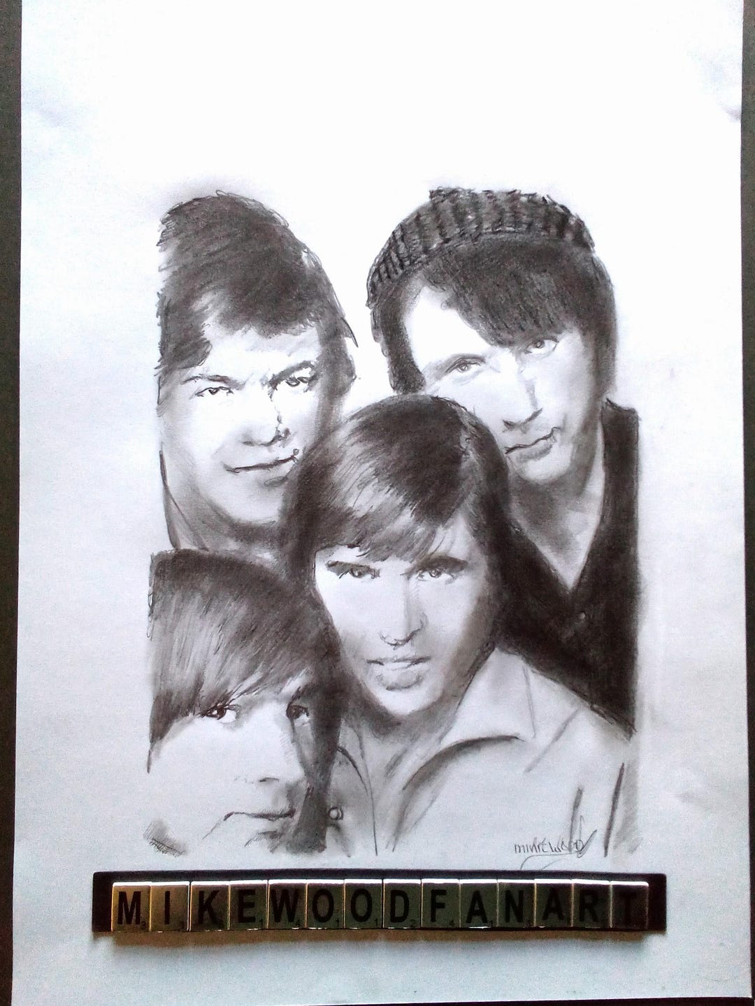 The Monkees Pop Group Drawing - Etsy