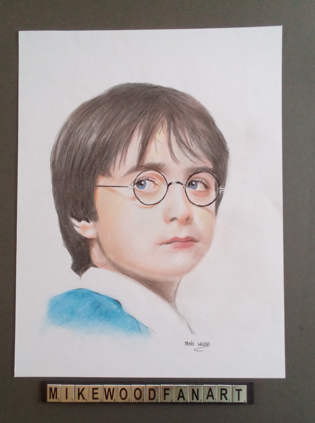Daniel Radcliffe Original Portrait Drawing - Etsy