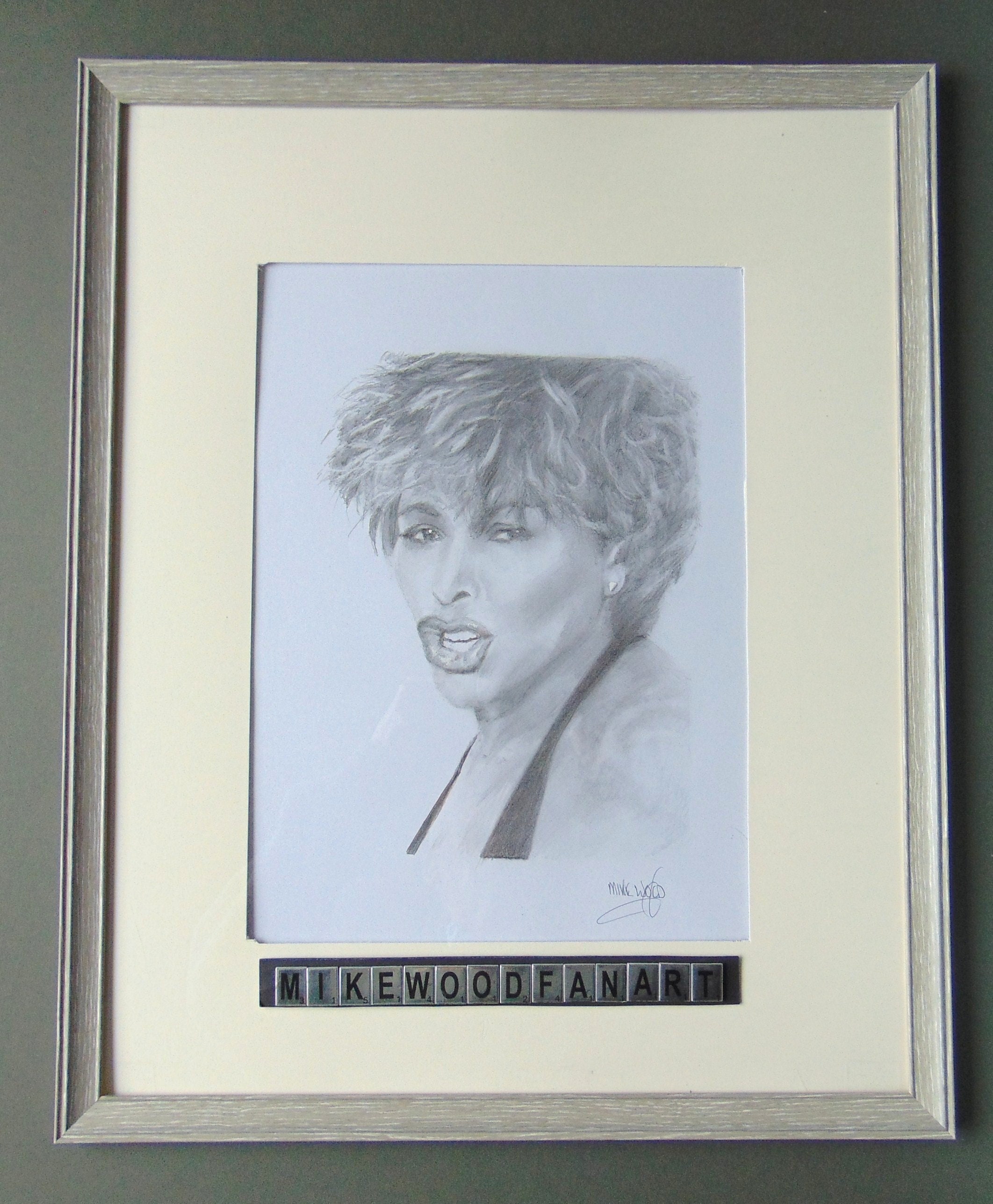 Tina Turner Portrait Drawing - Etsy