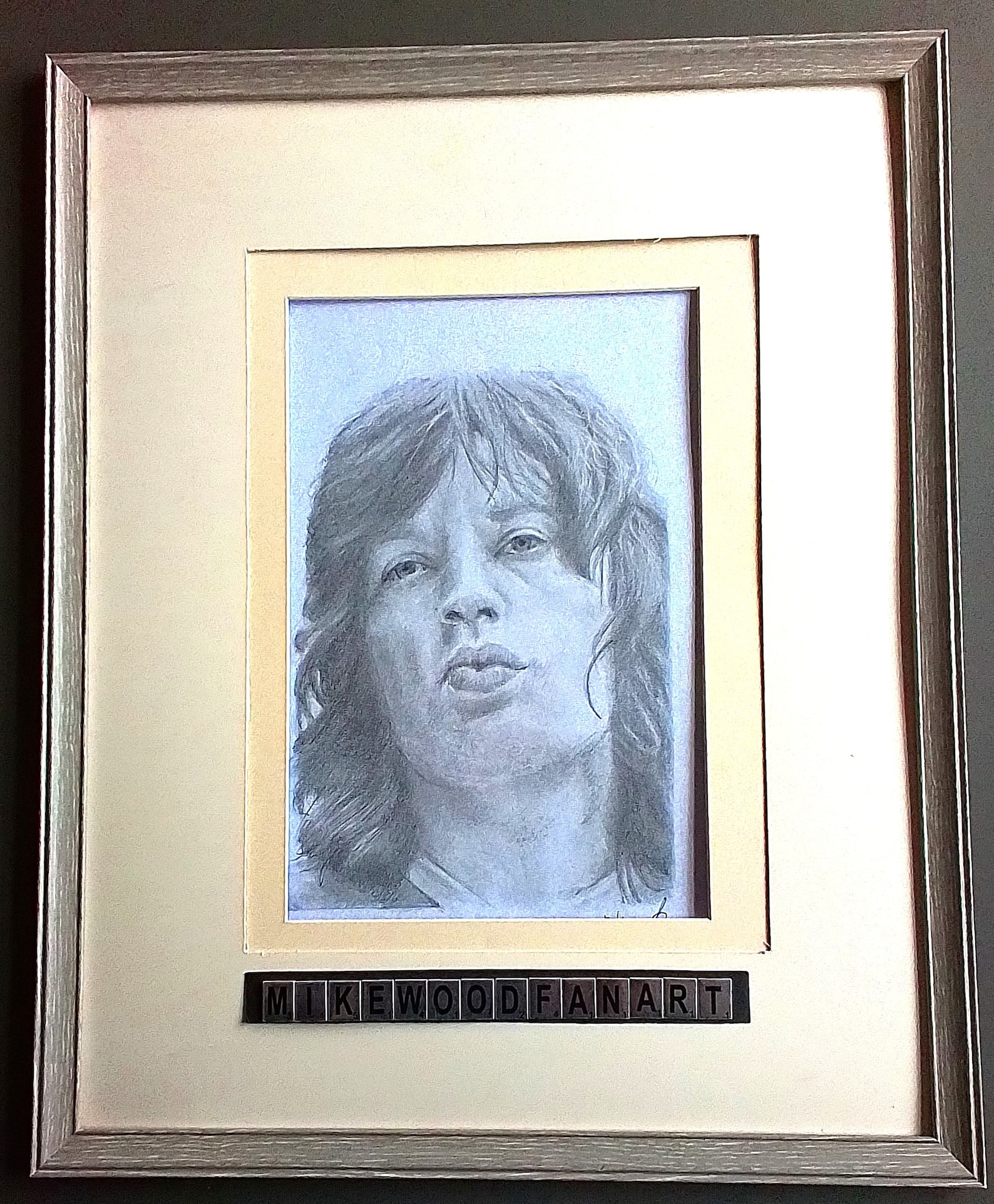 Mick Jagger Original Portrait Drawing - Etsy