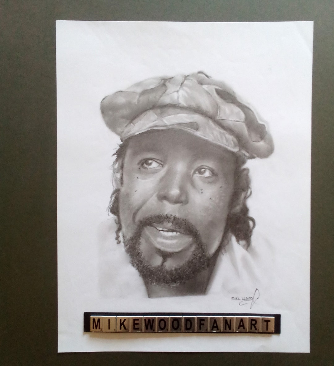 Barry White Original Portrait Drawing - Etsy