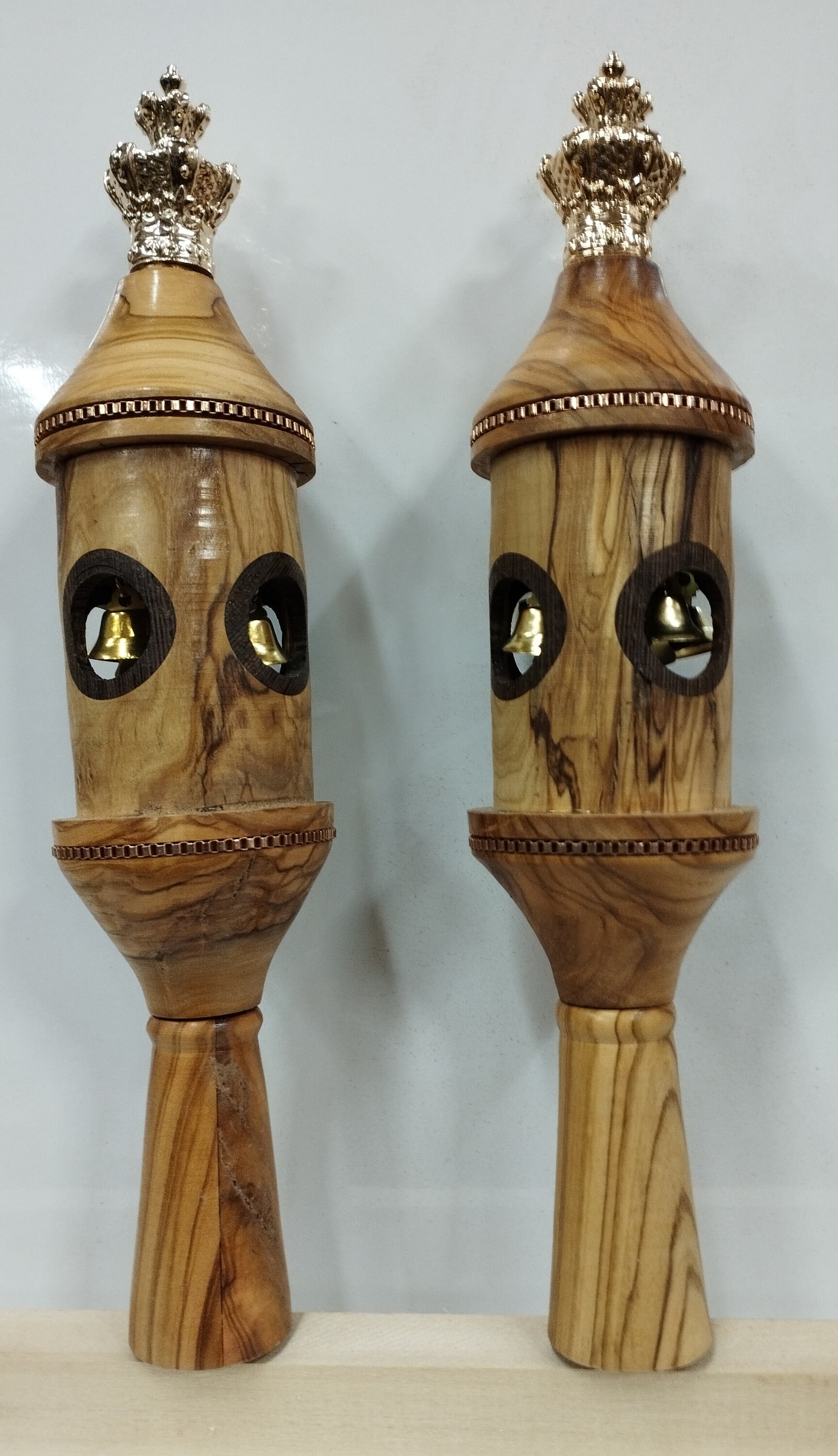 A Wooden "omer Counting Board" - (A Jewish 49 Days Callender - Between ...