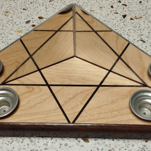 A Wooden "omer Counting Board" - (A Jewish 49 Days Callender - Between ...