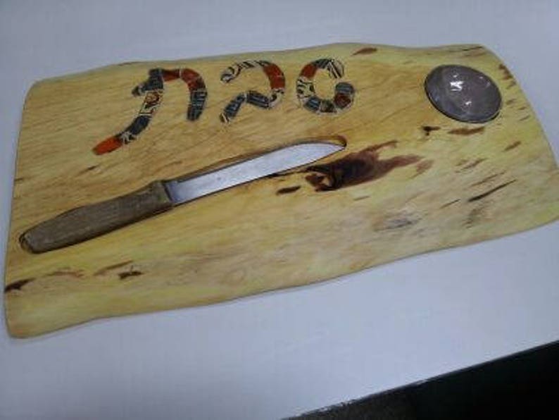 The Chanukia-made of natural olive wood | Etsy