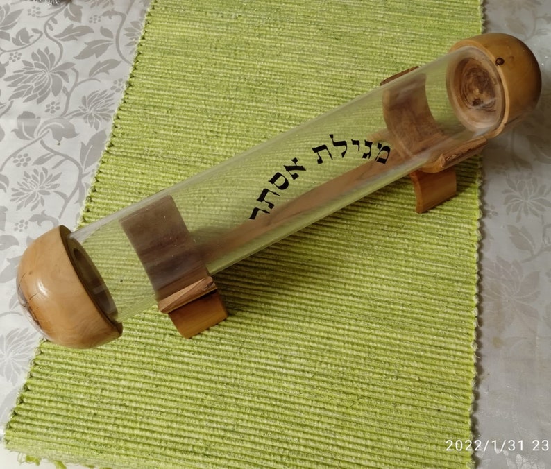 A Unique Crown for the Tora Roll Made of Selected Olive Wood - Etsy