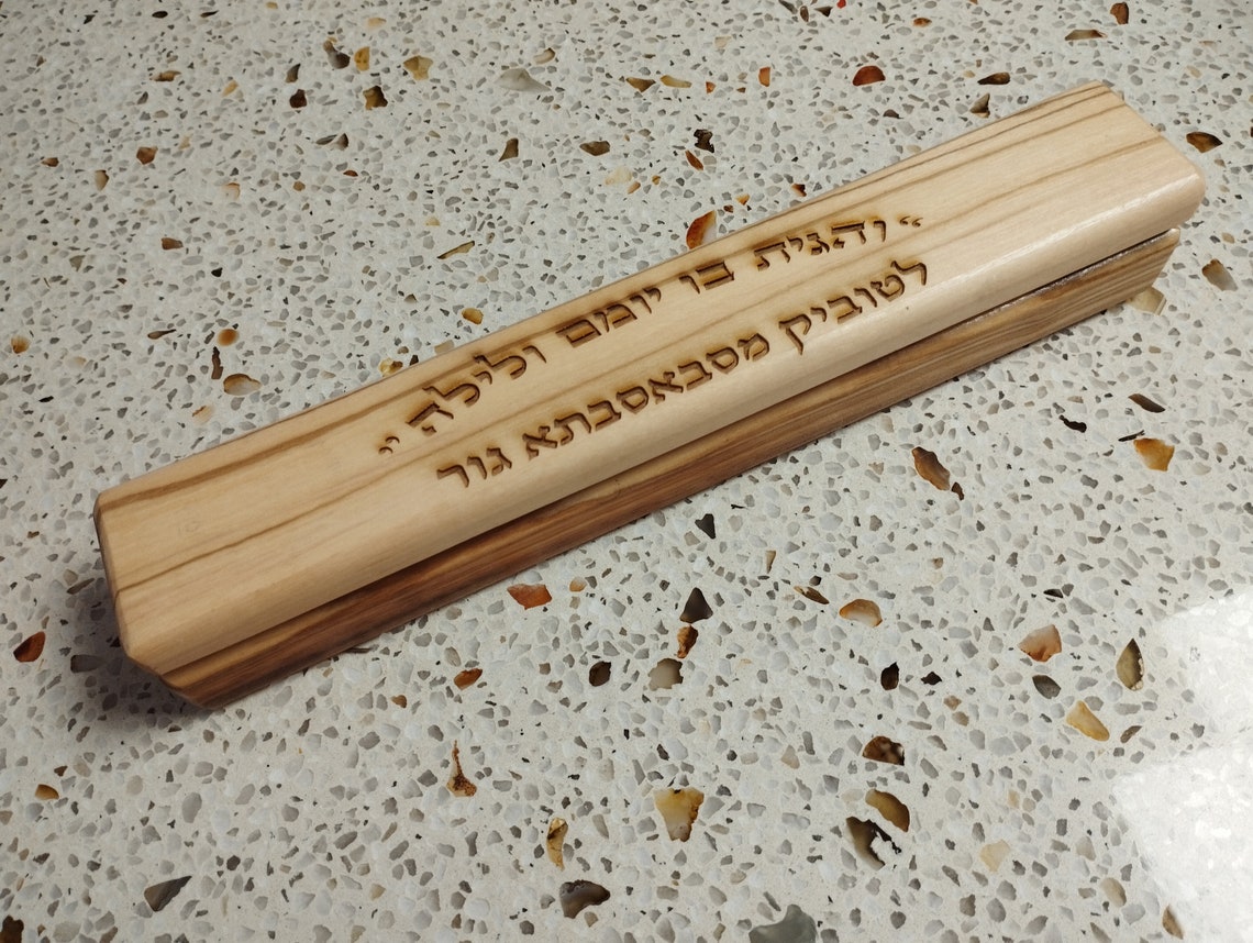 A Unique Crown for the Tora Roll Made of Selected Olive Wood - Etsy