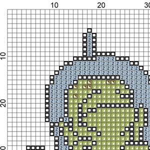 Kang & Kodos Simpsons Two Party System PATTERN DOWNLOAD - Etsy