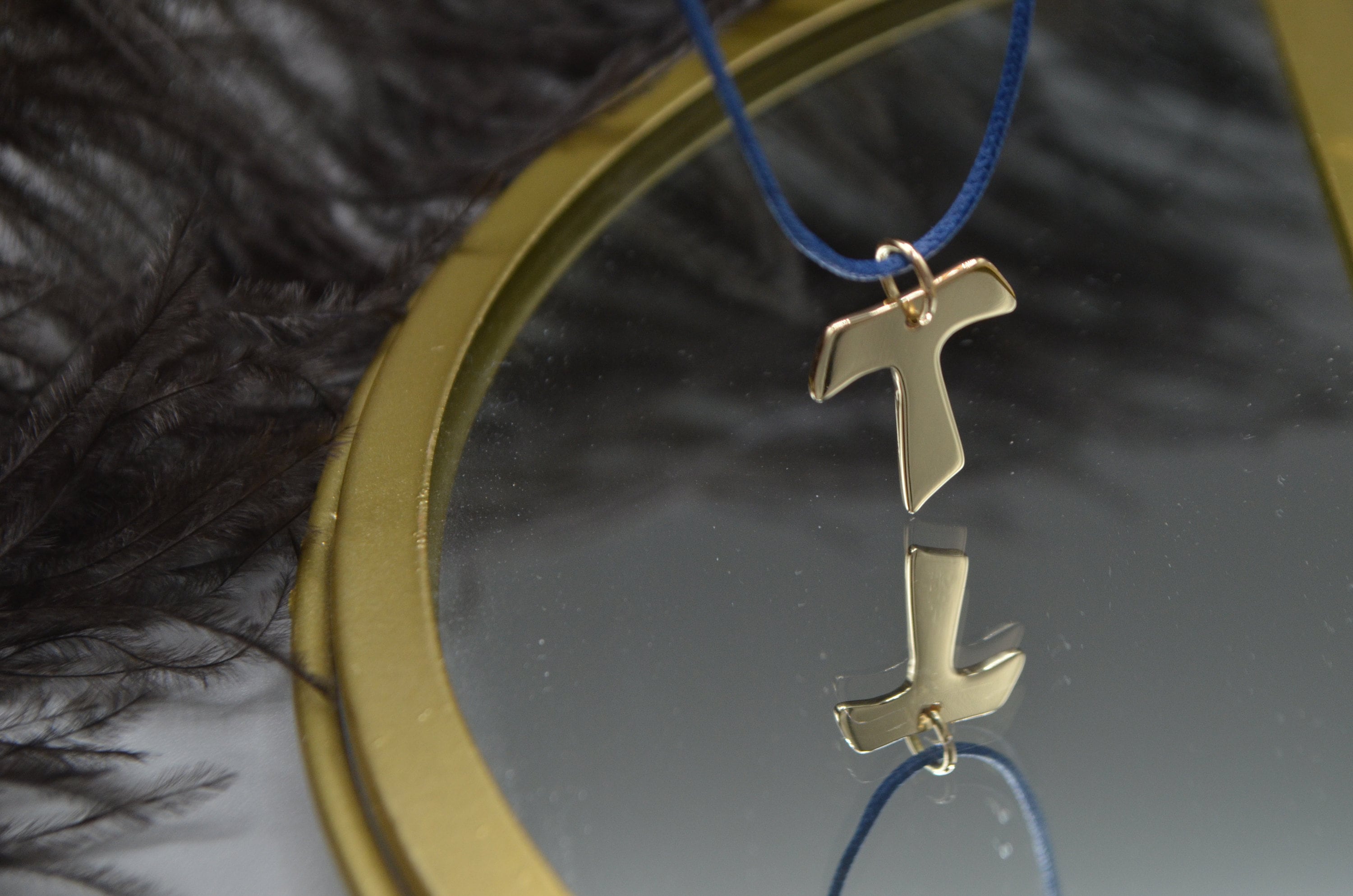 Tau Pendant, 925 Silver Pendant, Franciscan Cross, Tau in Silver, Tau ...