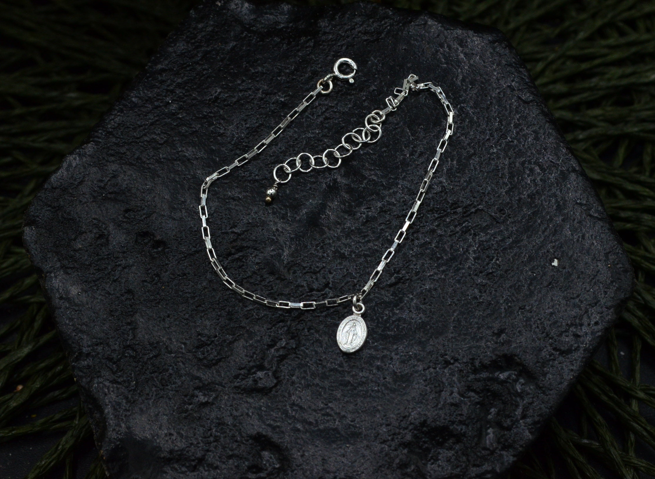 Madonna Bracelet Religion Bracelet 925 Silver Bracelet - Etsy UK
