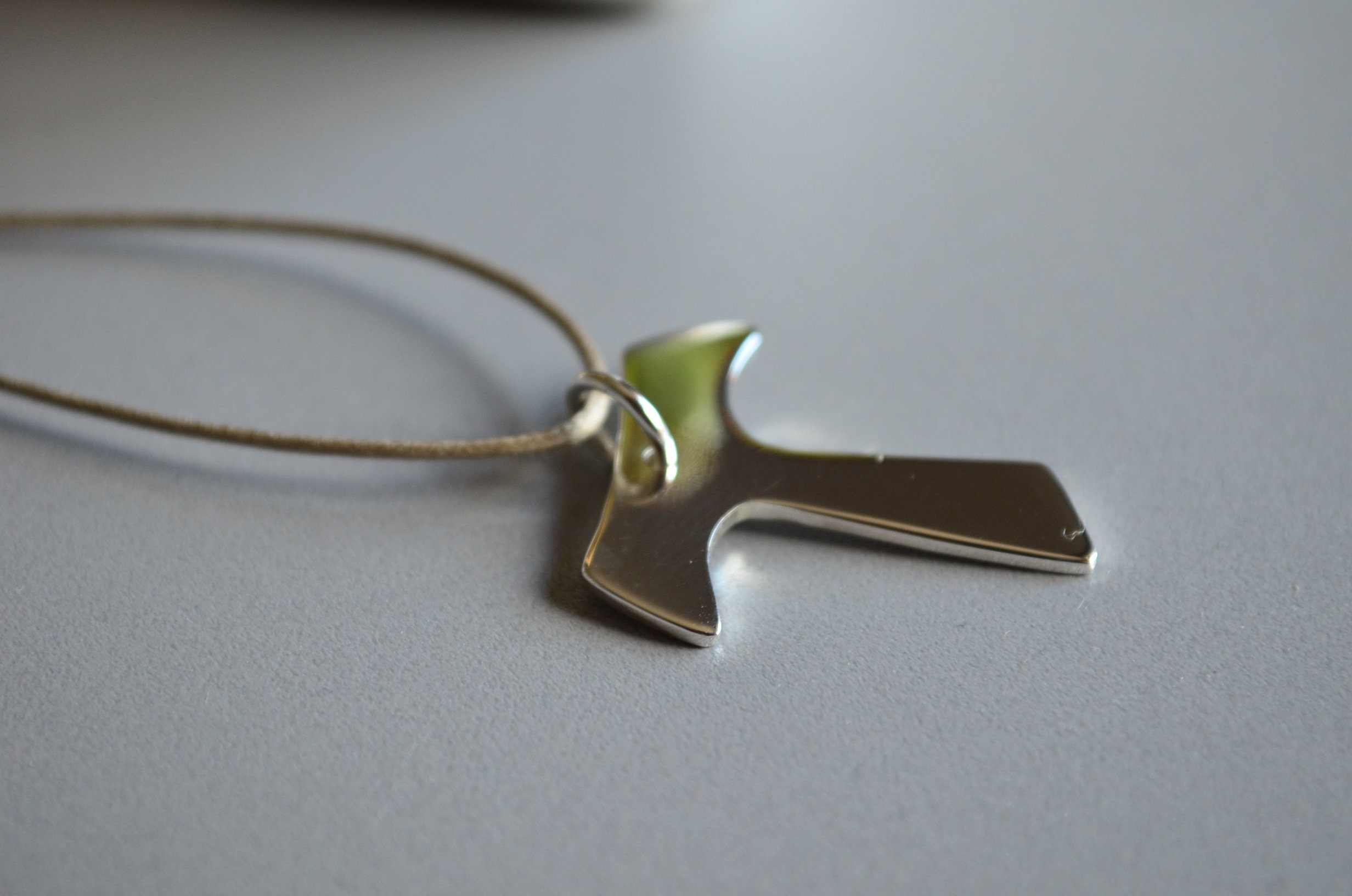 Tau Pendant, 925 Silver Pendant, Franciscan Cross, Tau in Silver, Tau ...