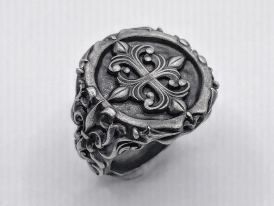 Baroque Men's Ring - Etsy