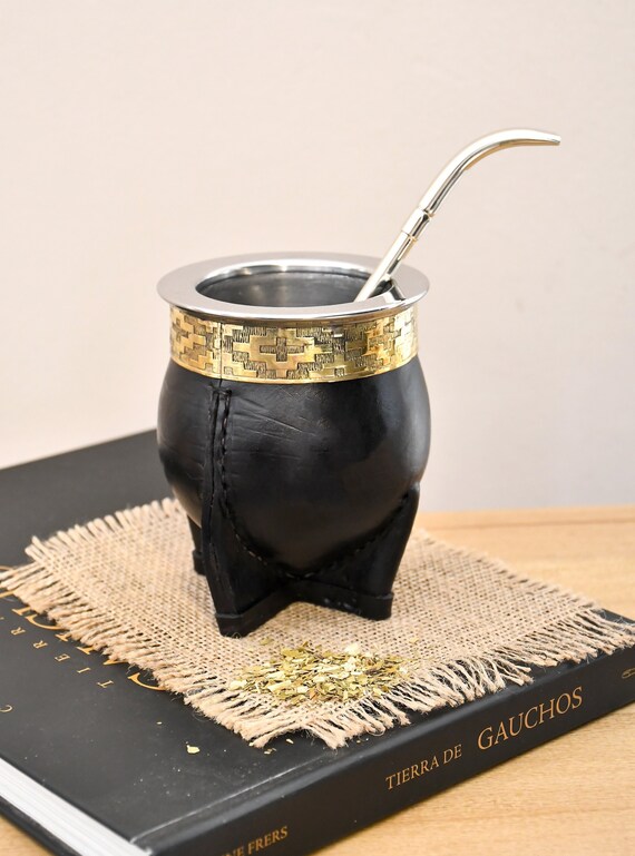 Mate Gourd Imperial Yerba Mate Cup Argentina Imperial Inox - Etsy