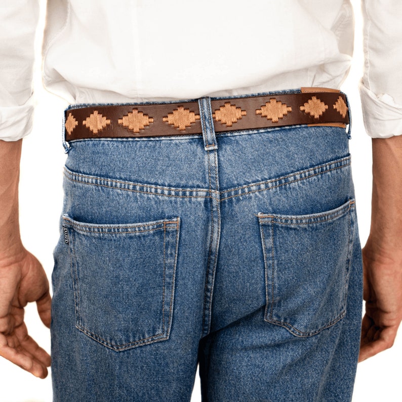 Embroidered Belt, Gaucho Belt, Polo Belt, Leather Belt, Argentinian ...