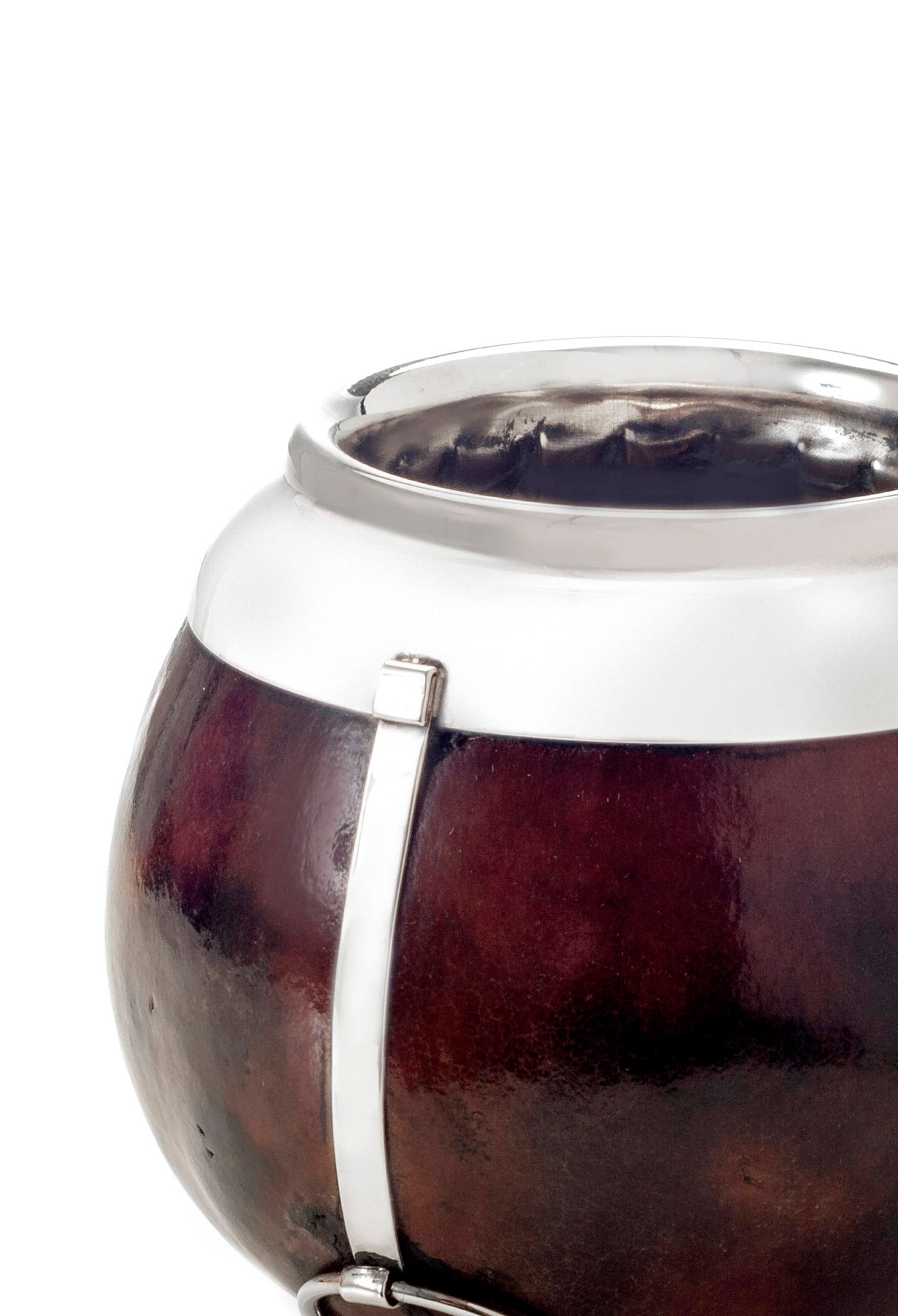 Mate Gourd Size Yerba Mate Gourd and Nickel Silver Mate - Etsy