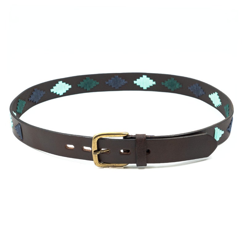 Embroidered Belt, Gaucho Belt, Polo Belt, Leather Belt, Argentinian ...