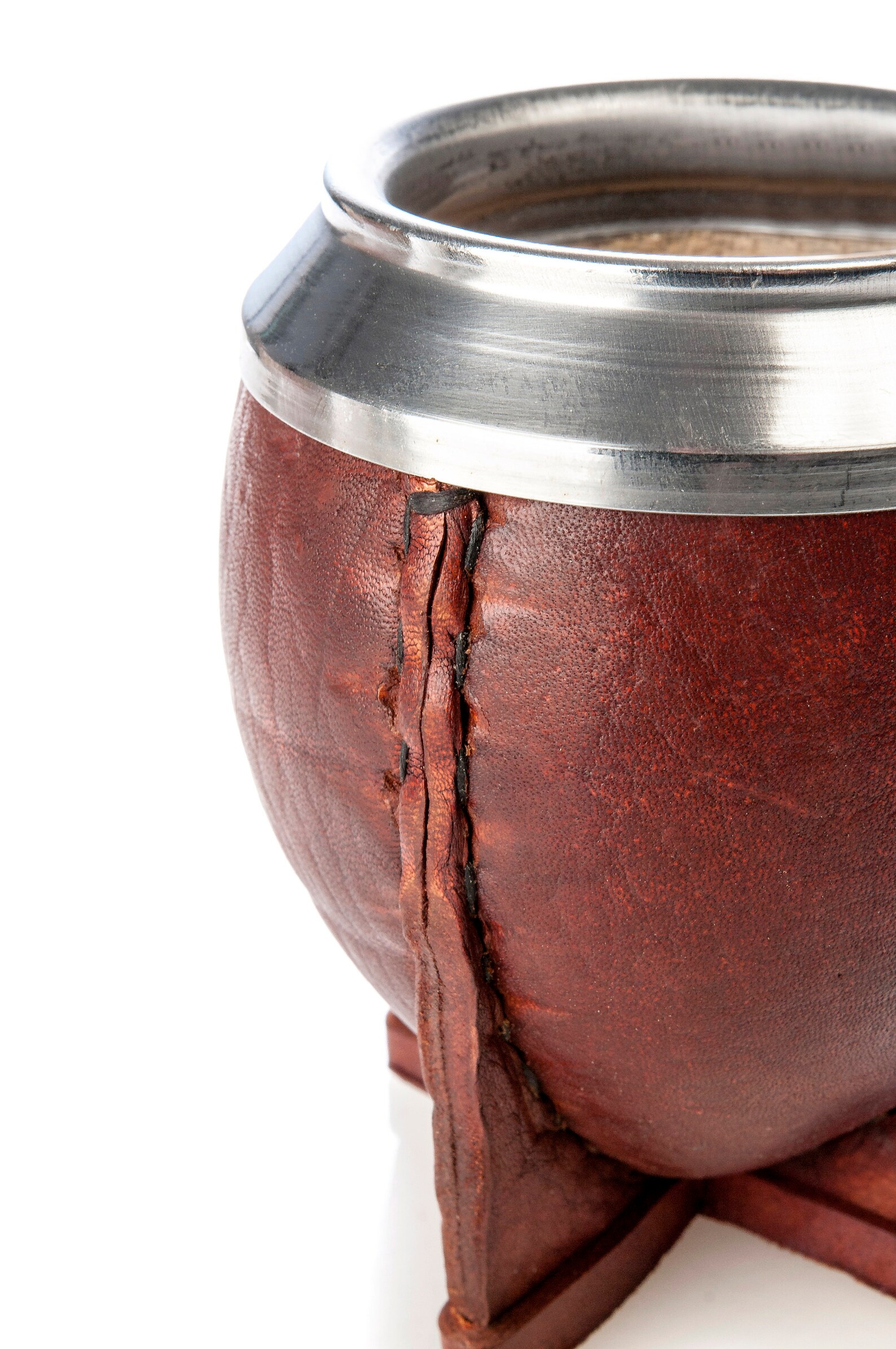 Mate Gourd Leather Mate Cup Yerba Mate Argentinian Mate | Etsy