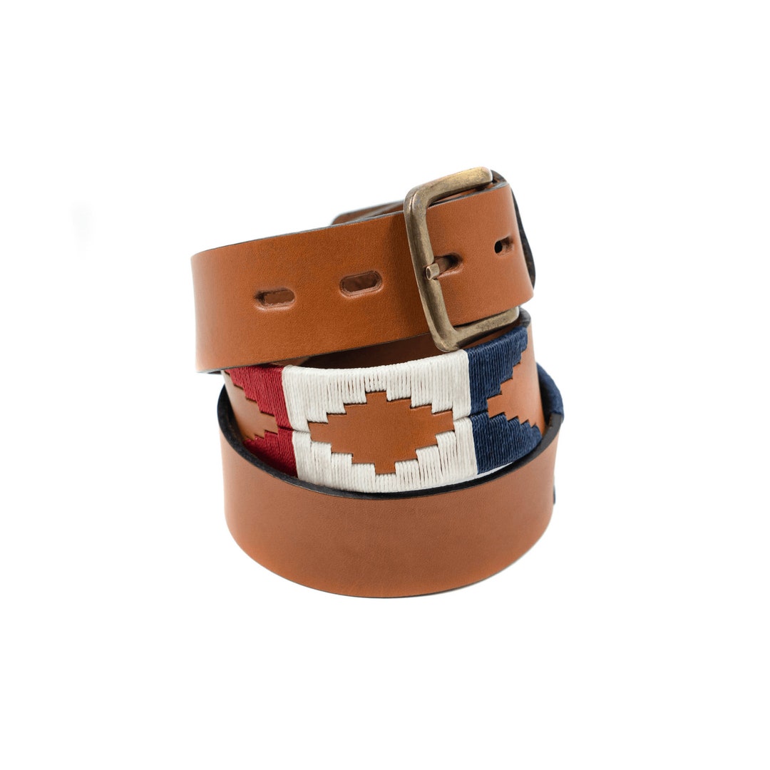 Embroidered Belt, Gaucho Belt, Polo Belt, Leather Belt, Argentinian ...