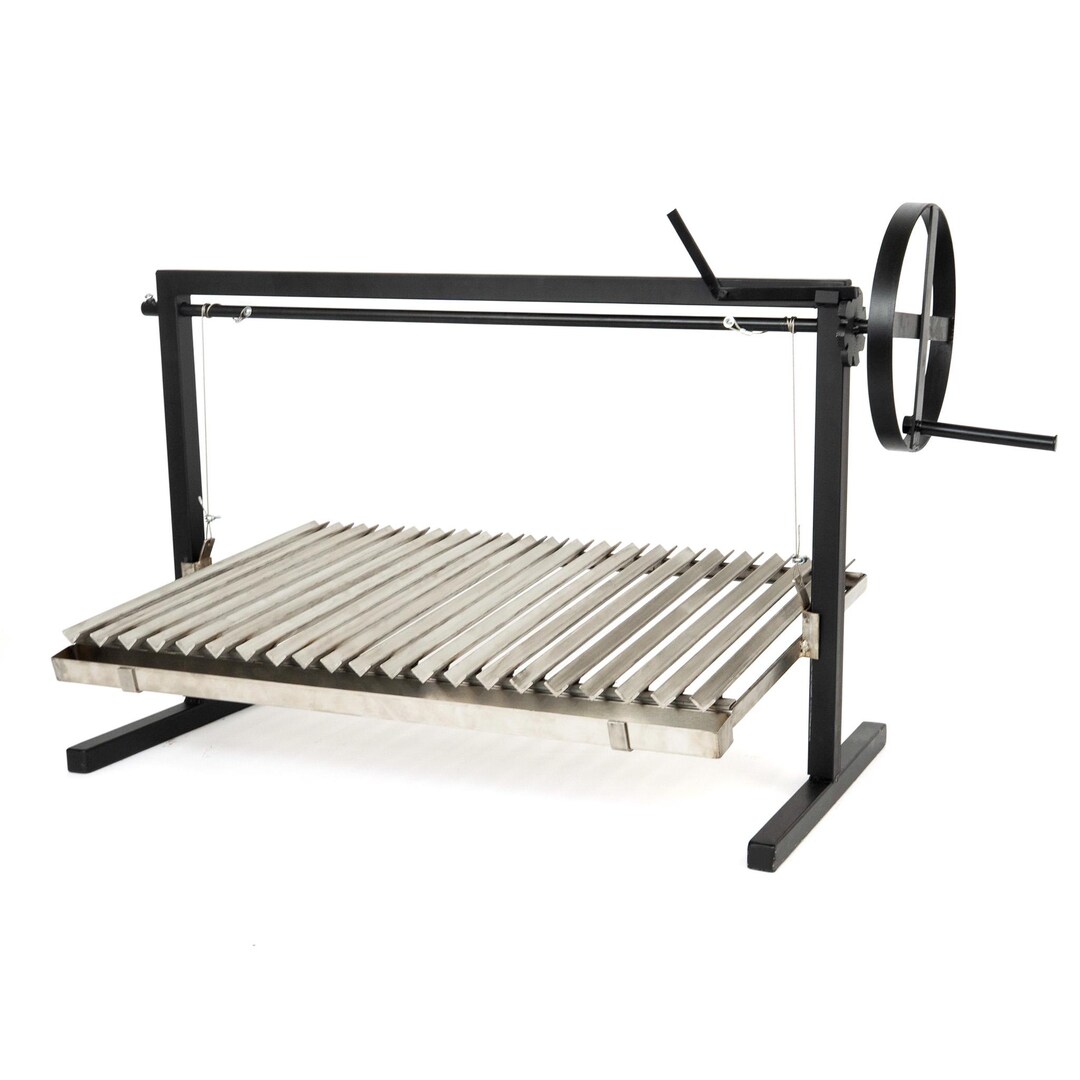 Santa Maria Grill V Shape - Stainless Steel Grate - Etsy