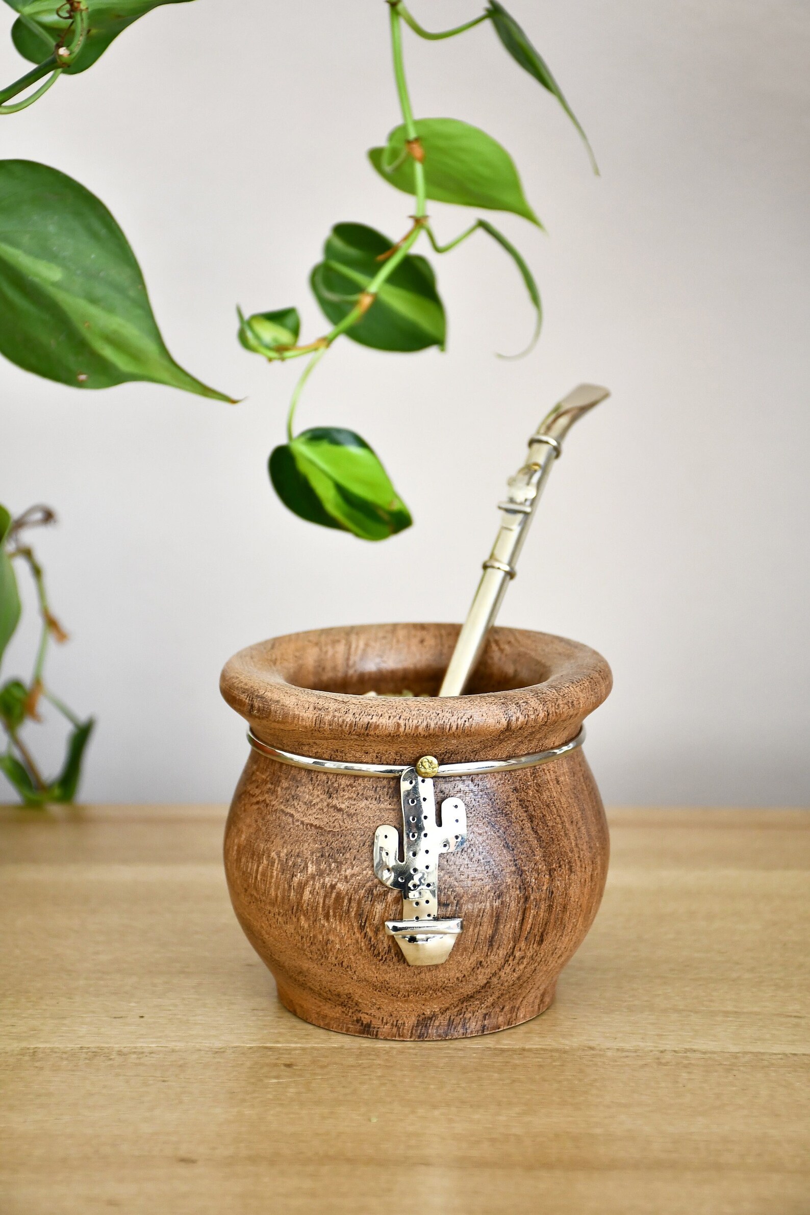 Wooden Mate Gourd Cup Yerba Mate Gourd Mate Bombilla | Etsy