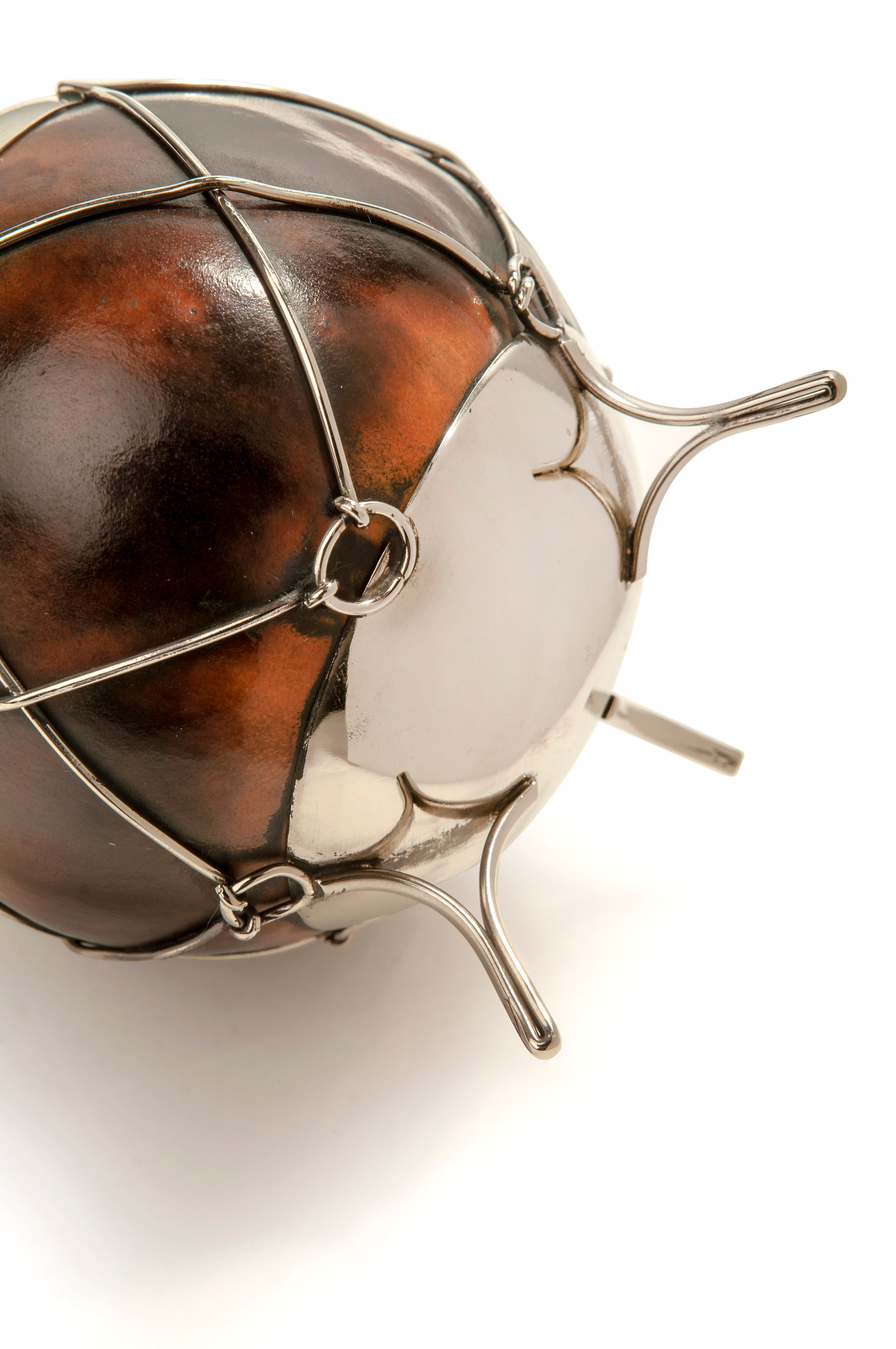 Mate Gourd With Nickel Silver Yerba Mate Mug Argentinian | Etsy