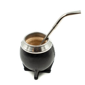 Mate Gourd , Leather Mate Cup , Argentinian Mate , Torpedo , Calebasse ...